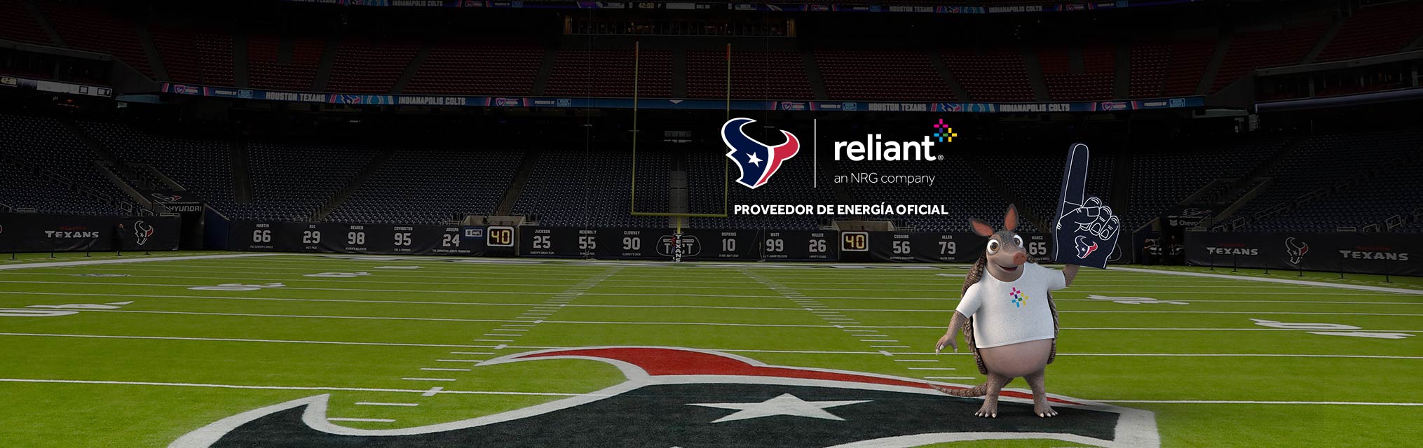 Plan de electricidad de los Houston Texans | Reliant Energy