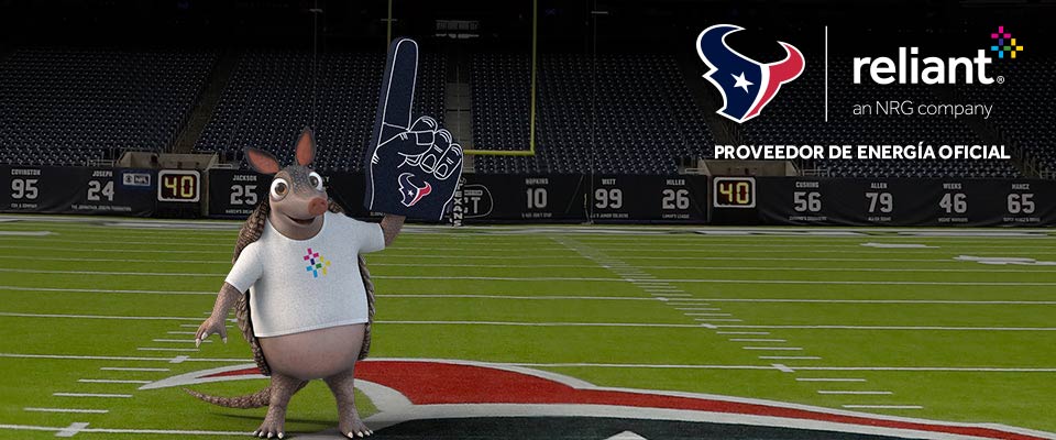 Plan de electricidad de los Houston Texans | Reliant Energy